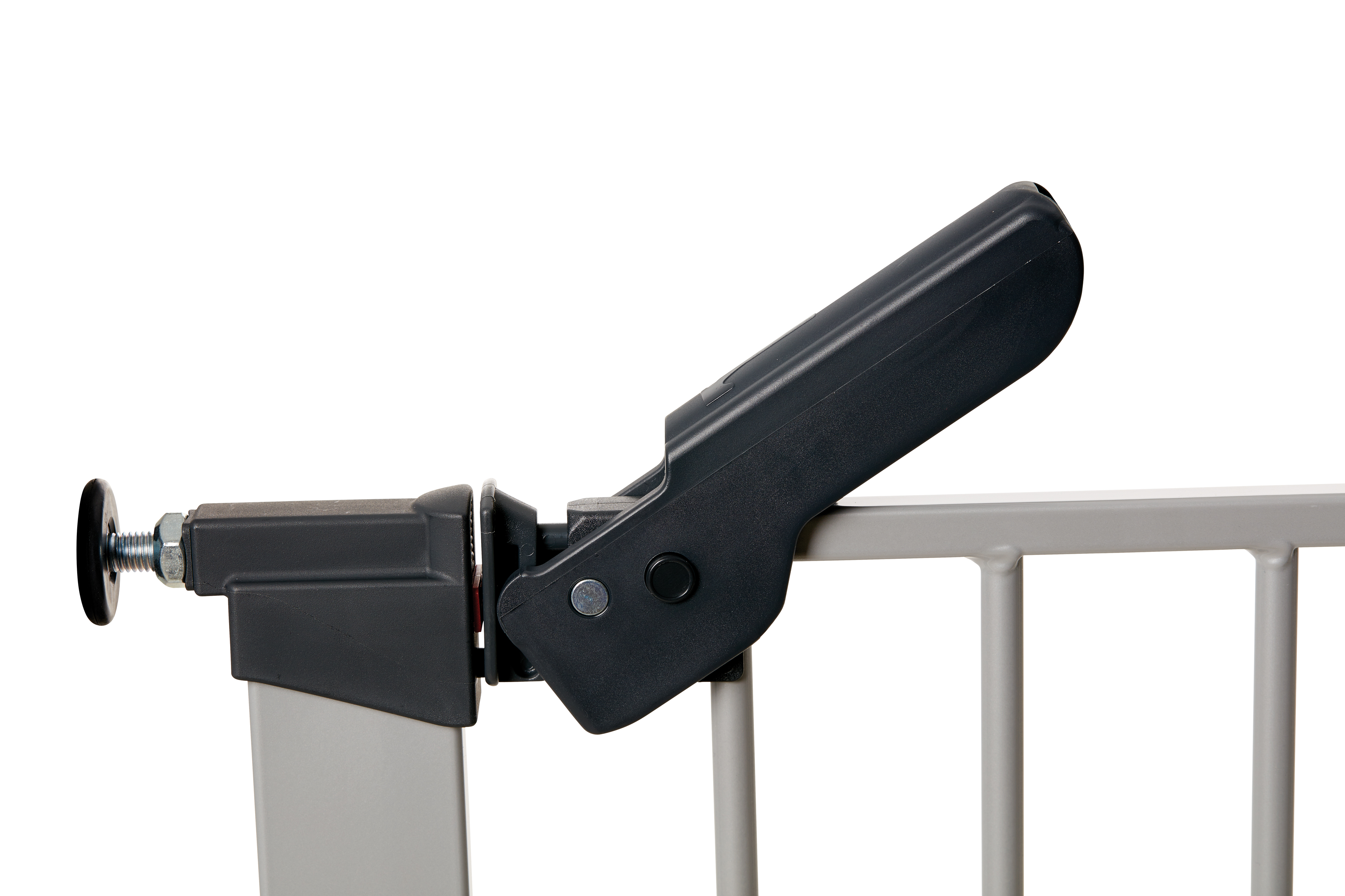 BabyDan Premier Safety Gate with 6 Extensions, Silver