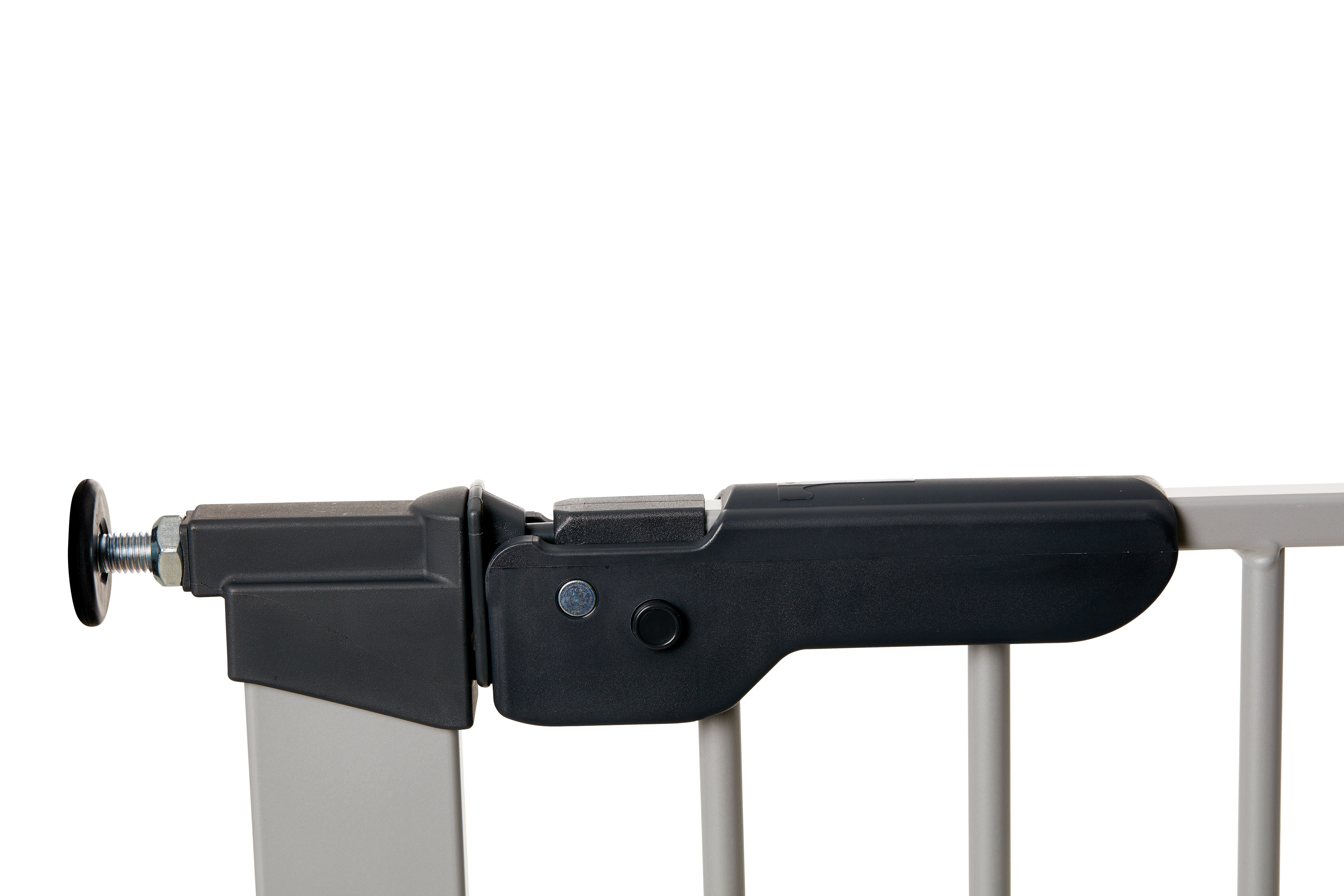 BabyDan Premier Safety Gate with 3 Extensions, Silver