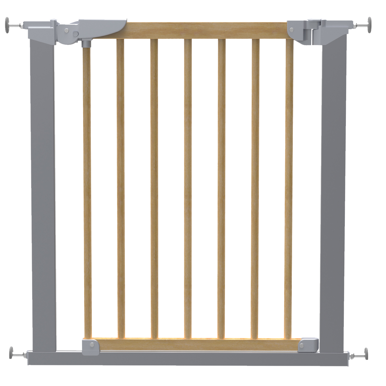 BabyDan TORA Safety Gate, Nature/Silver